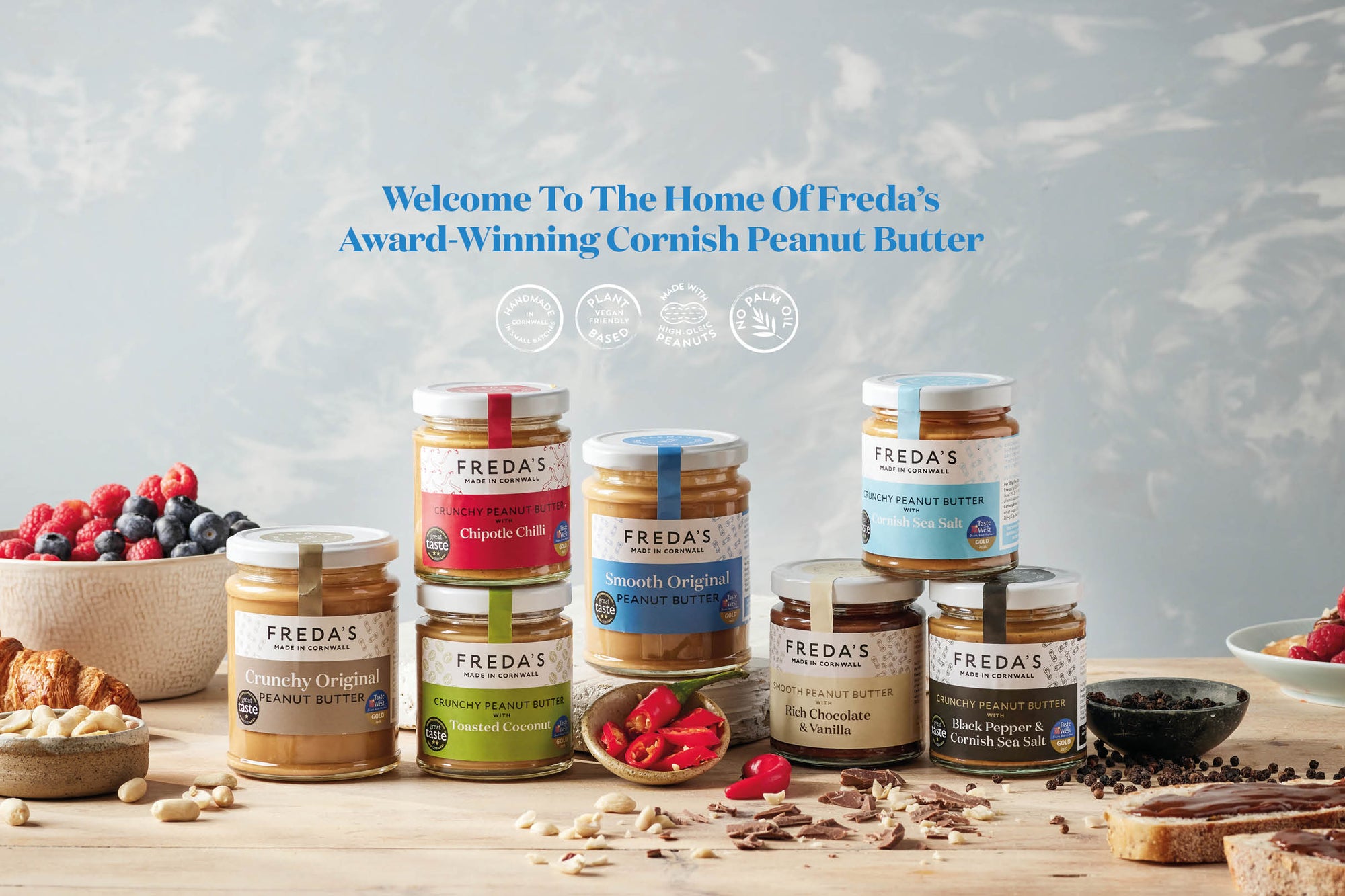 Freda's Peanut Butter - Crafted Delights – Fredas Peanut Butter